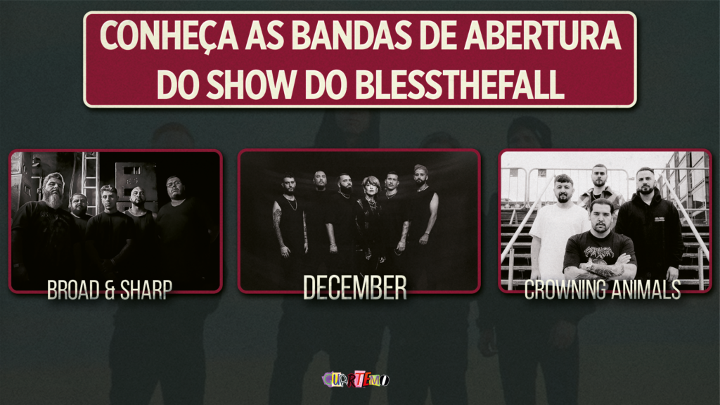 Blessthefall no Brasil: conheça as bandas de abertura. - Quartemo!